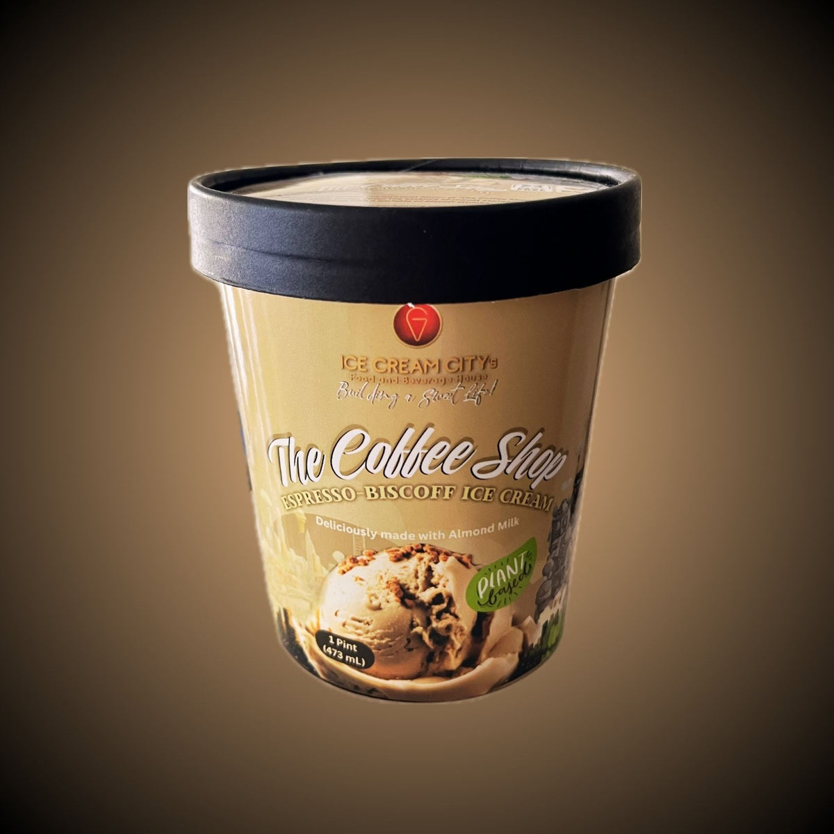 The Coffee Shop (Low Carb Espresso-Biscoff Ice Cream) – Ice Cream City ...