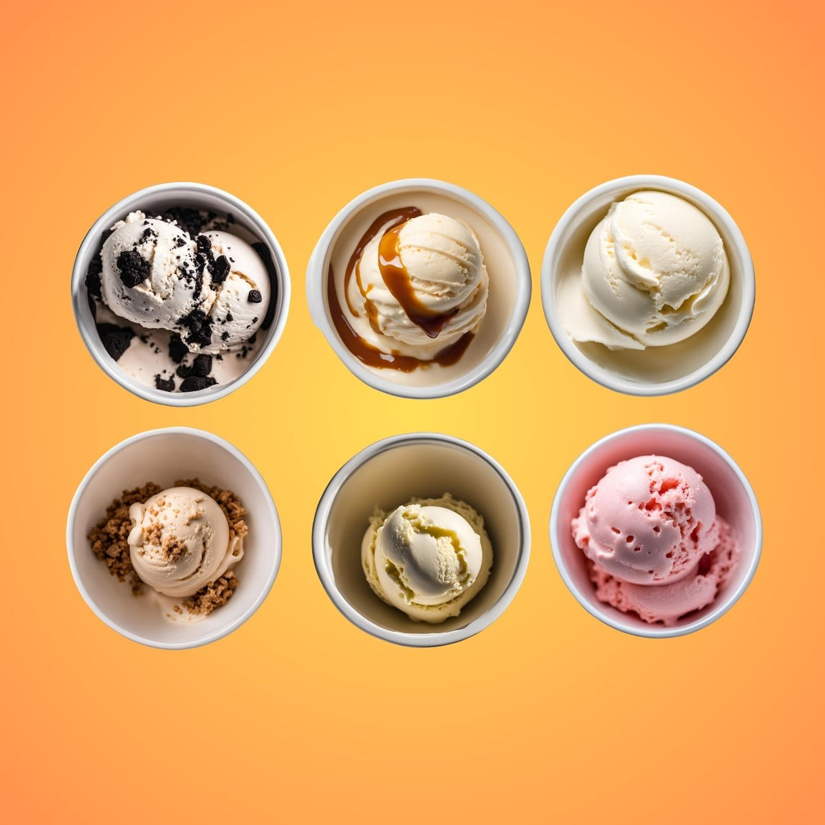 Ice Cream City Sampler (Pack of 6 Specialty Mini Cups) – Ice Cream City ...